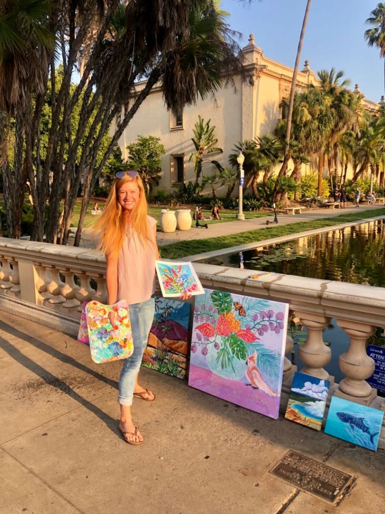 Meet Ariel Thompson | First grade teacher and Artist - SHOUTOUT SOCAL